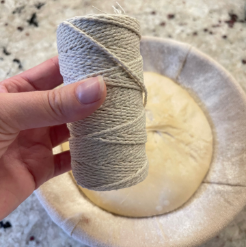 How To Make Pumpkin Shaped Sourdough Bread - The Valley Farmhouse